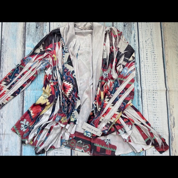 Jess & Jane | Jackets & Coats | Nwt Jess Jane Draped Cardigan Jacket ...